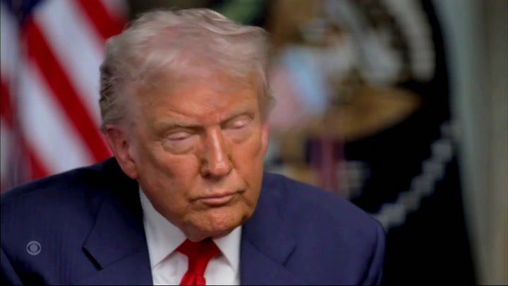 Trump’s Sweat-Filled ’60 Minutes’ Interview Fuels Health Speculation
