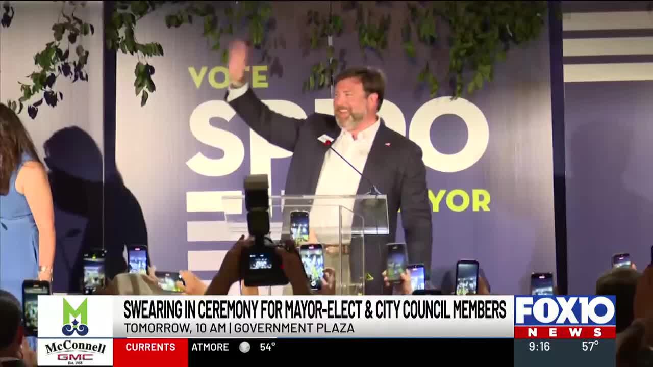 Swearing-in ceremonies set Monday in Mobile and Prichard