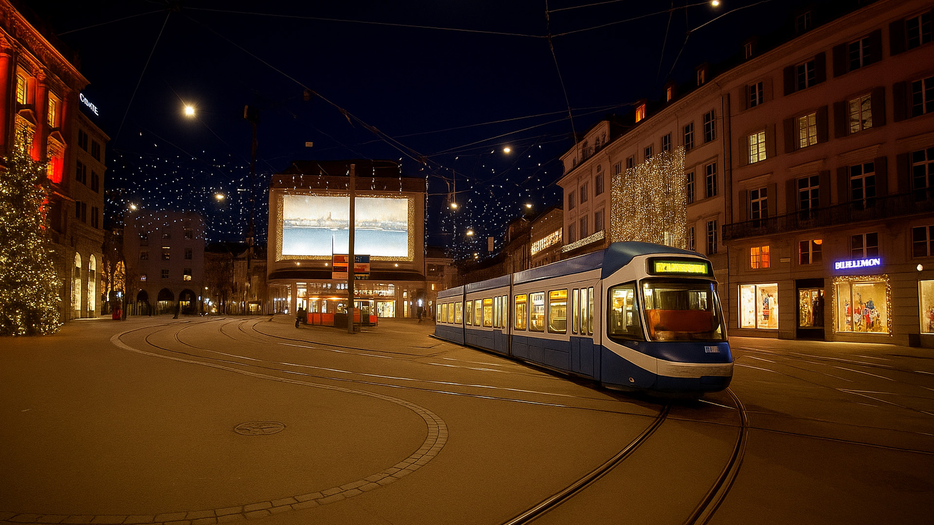 Lucy Lights Bring Christmas Magic to Zürich Bahnhofstrasse