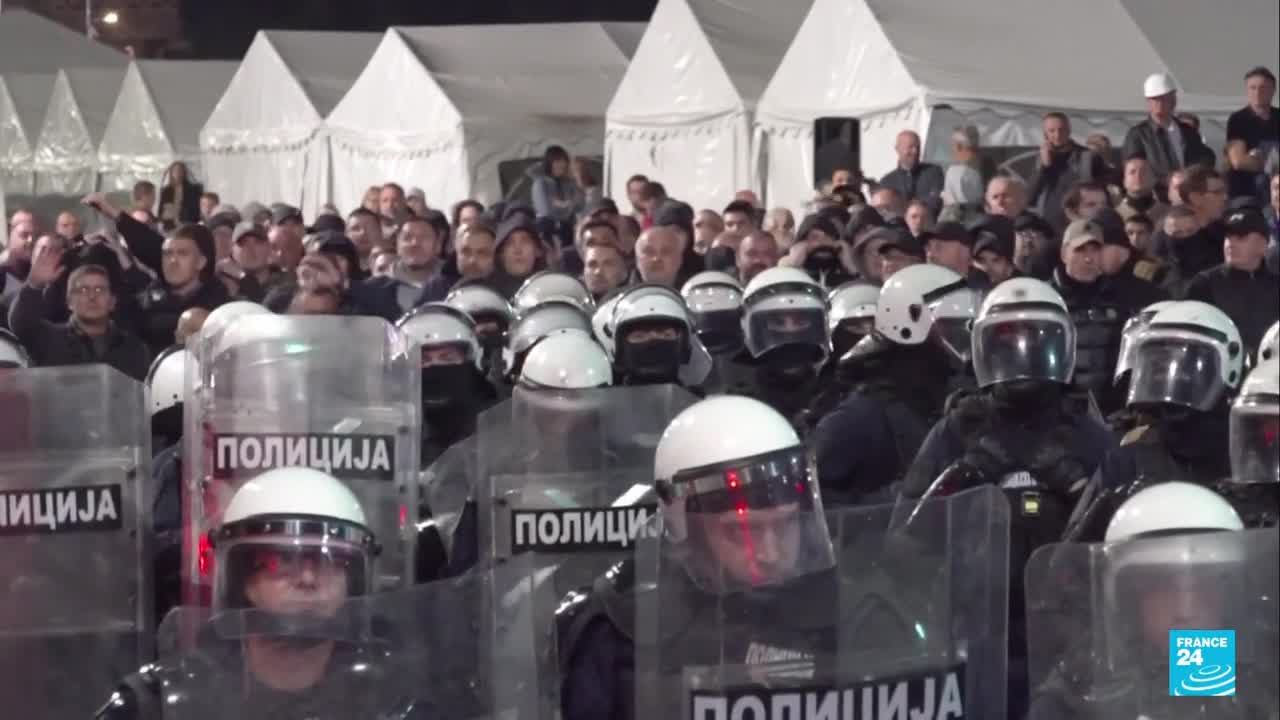 Vucic en la mira: continúan protestas por tragedia de Novi Sad ...