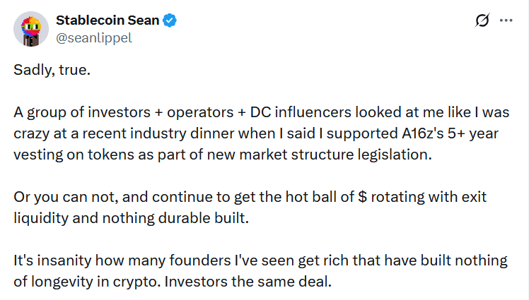 ’Sunk-cost-maxxing’ is killing long-term crypto development