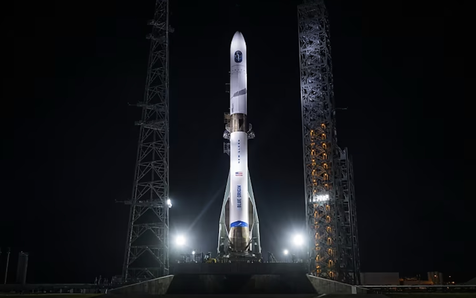 Watch Blue Origin test fire its rocket engines ahead of NASA’s Mars launch