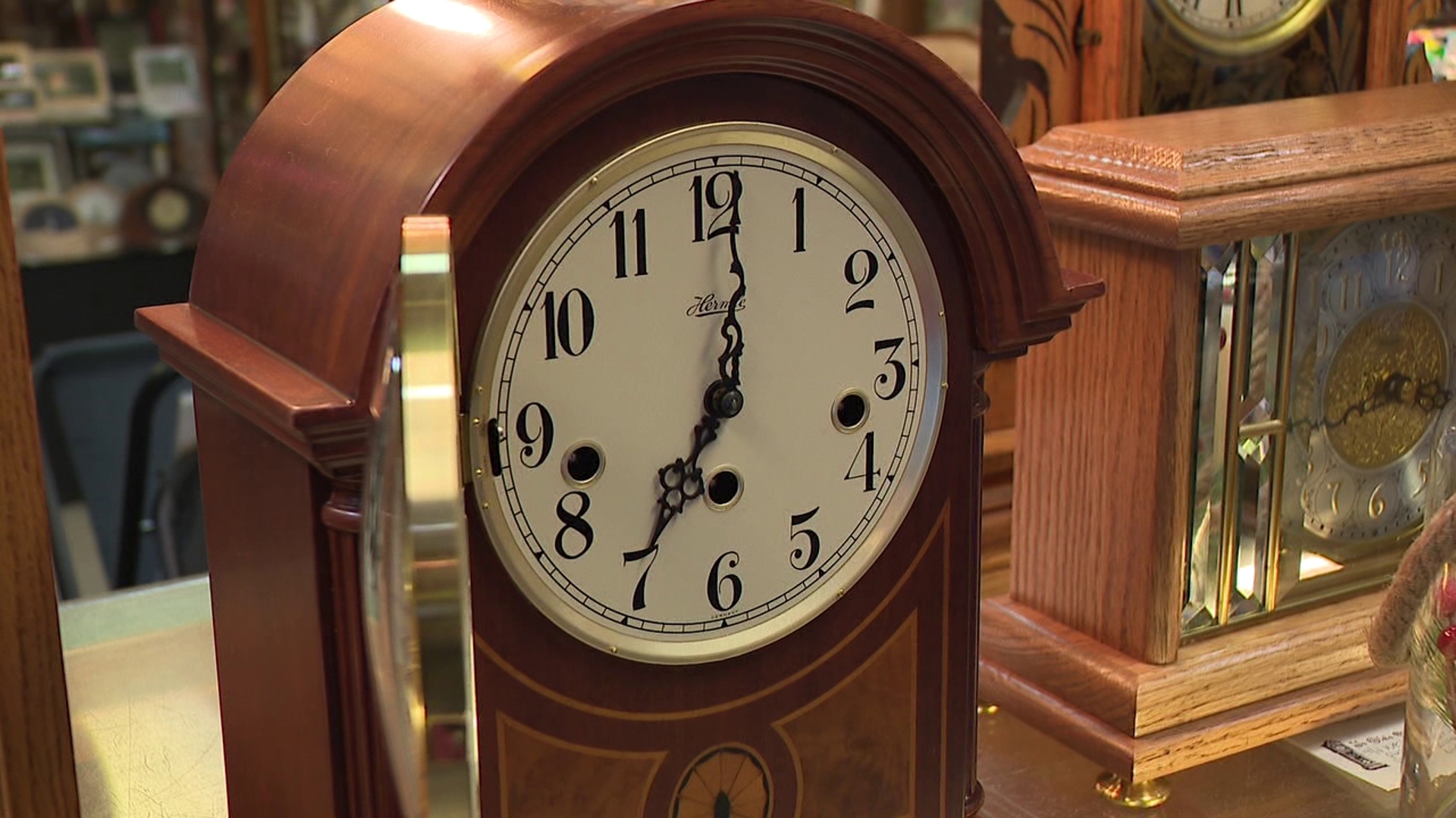 Time is changing at the 'Ye Olde Clock and Gift Shoppe' in Luzerne County