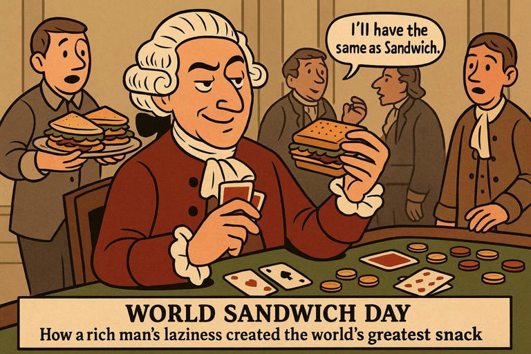 World Sandwich Day: How a gambling addict created the world’s greatest ...
