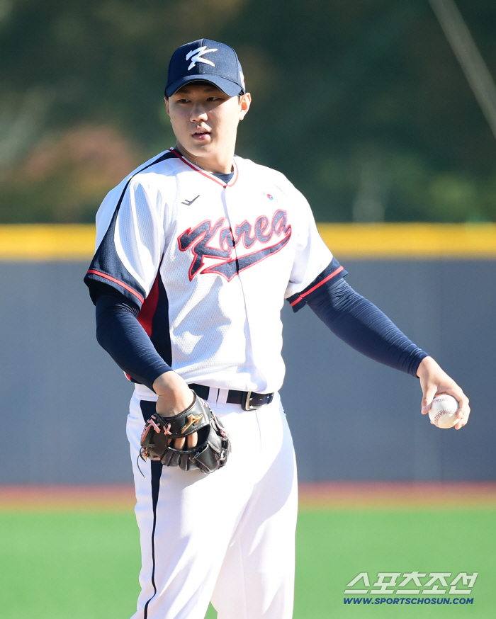 Bae Chan-seung's national team training in uniform