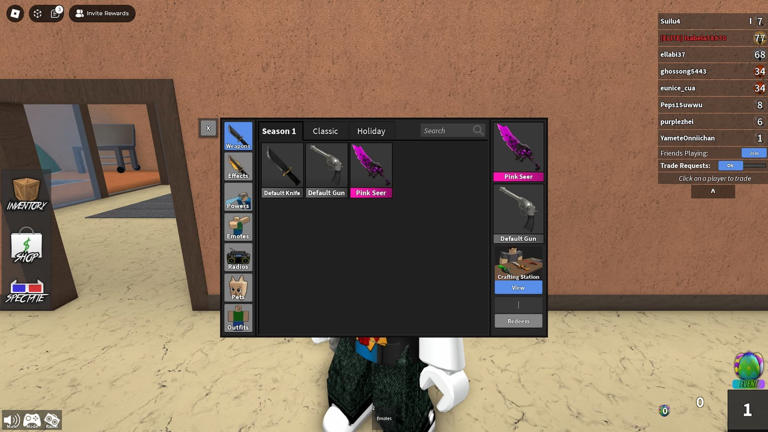 Chase's MM2 Codes (November 2025)