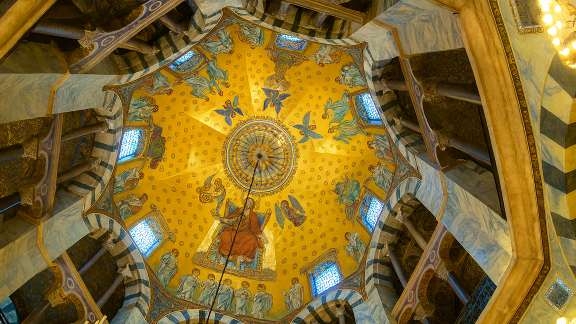Wandelen langs de Dom van Aken en het historische centrum