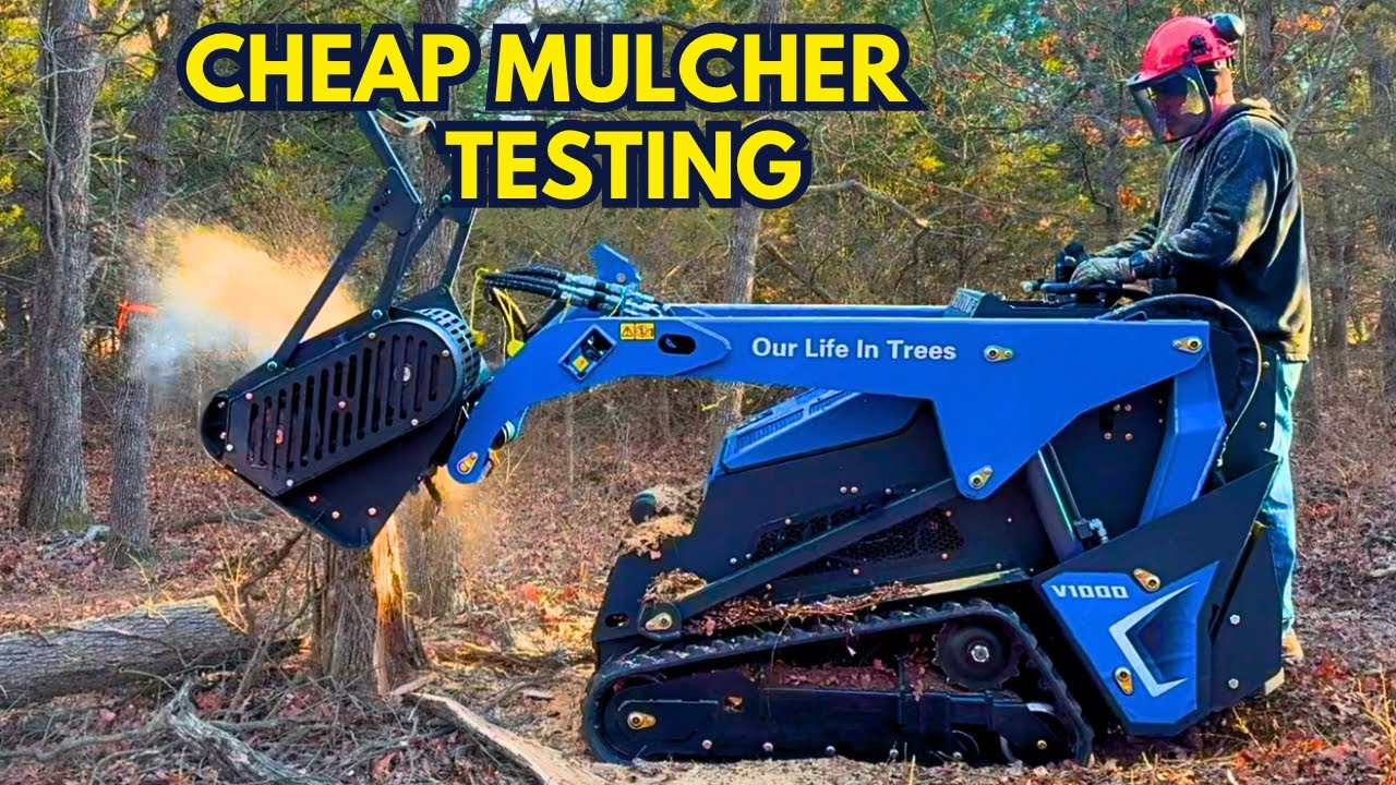 Forestry mulcher test reveals incredible clearing power