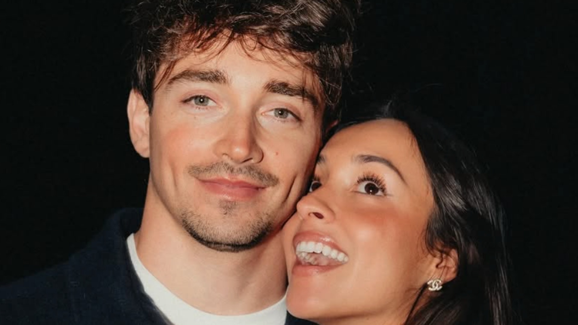 F1 driver Charles Leclerc announces engagement to Alexandra Saint Mleux ...