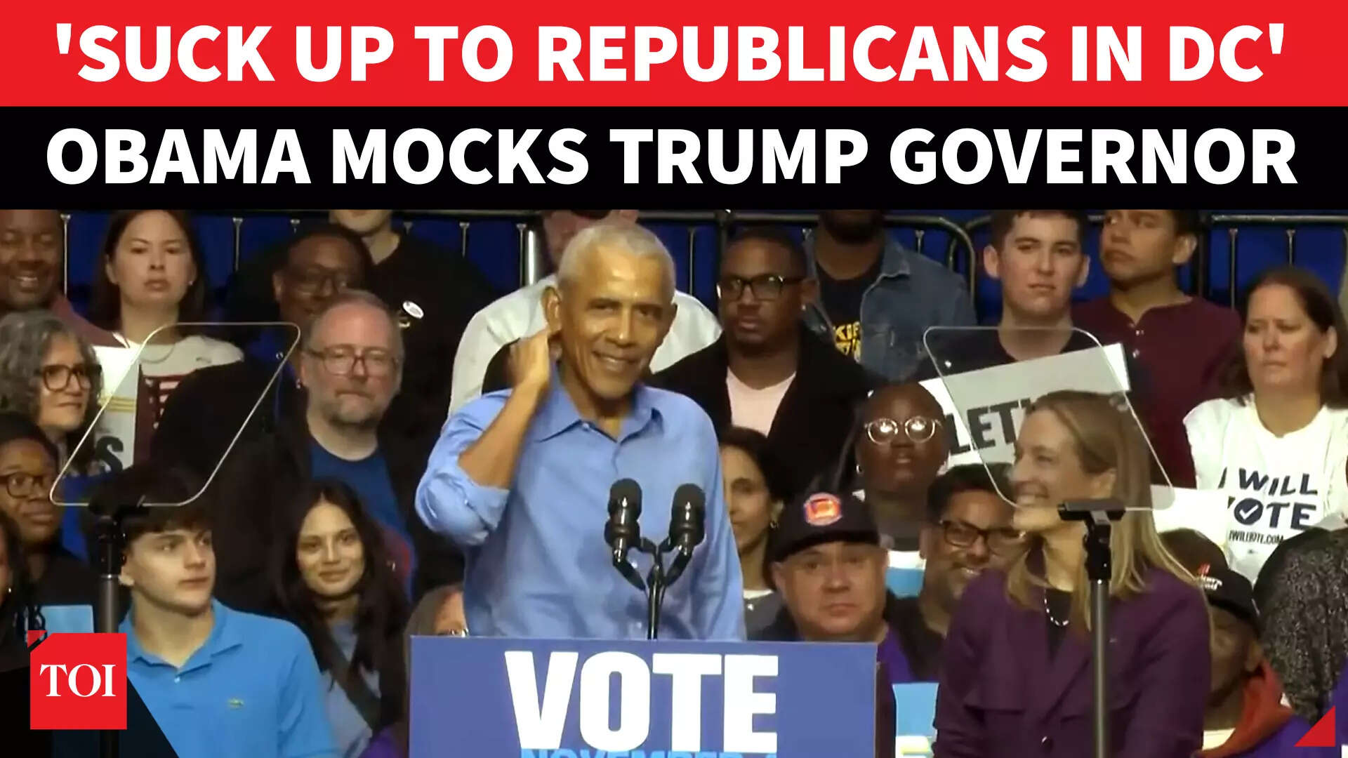 Obama MIMICS Donald Trump; Americans Burst Into Laughter As Barack ...