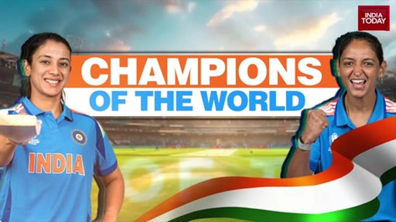 India's Women Clinch Maiden World Cup In Midnight Thriller, Nation ...