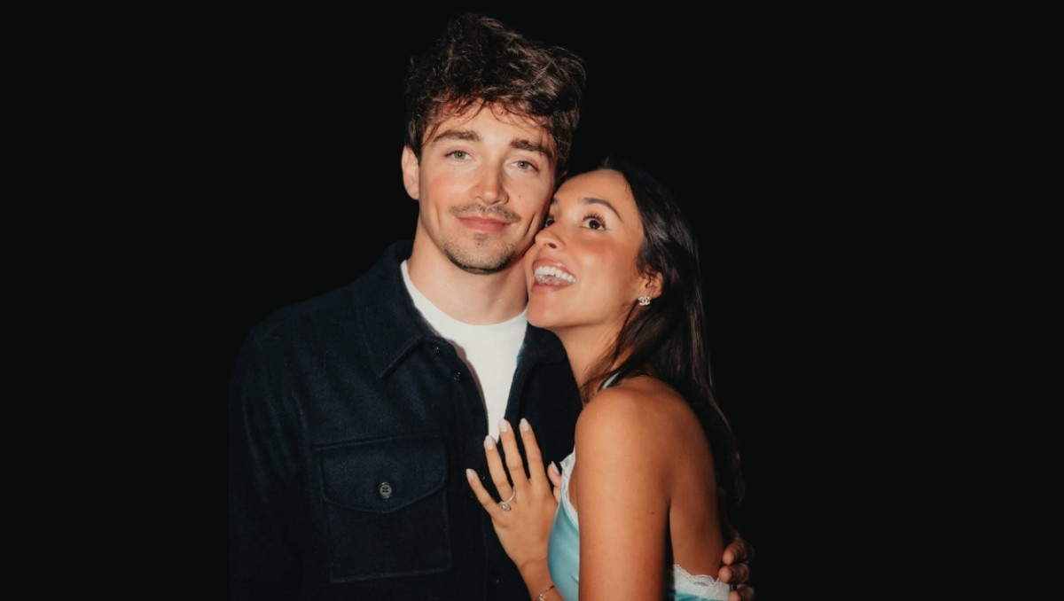 ¿Quién es Alexandra Saint Mleux, la prometida de Charles Leclerc? | Así ...