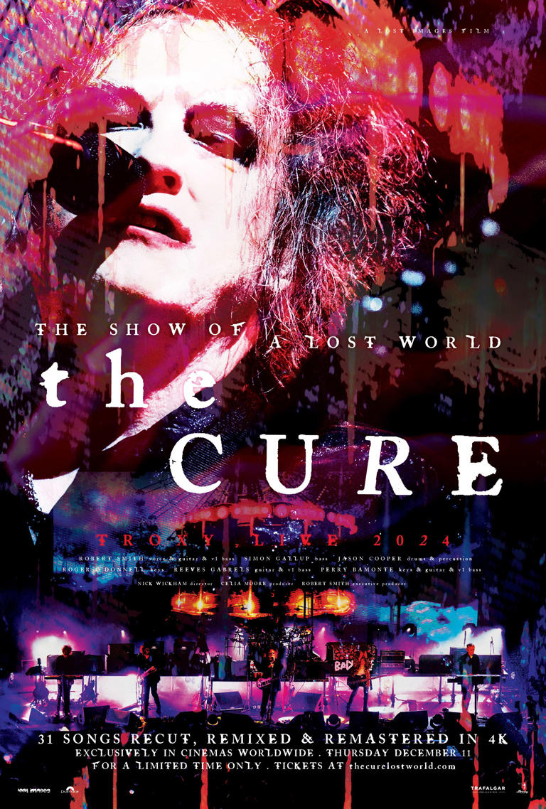 The Cure Announce Concert Film The Show of a Lost World