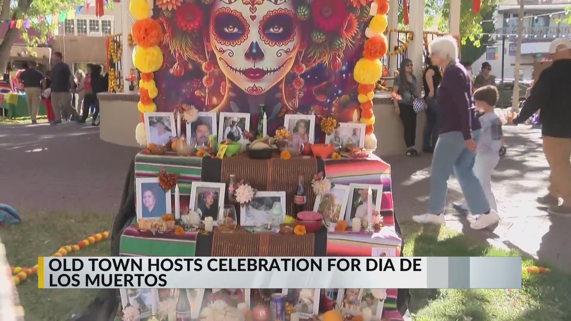 Dia de Los Muertos celebrated in Old Town