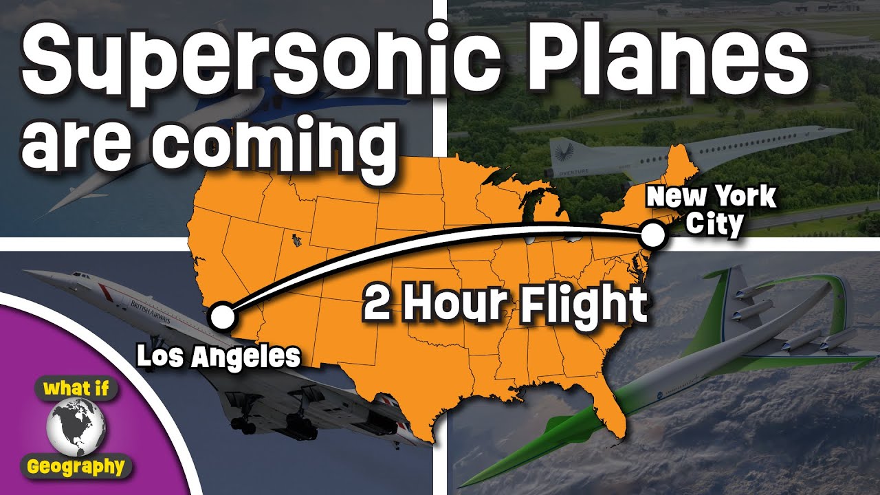 Supersonic jets are back: The new race for ultra fast air travel