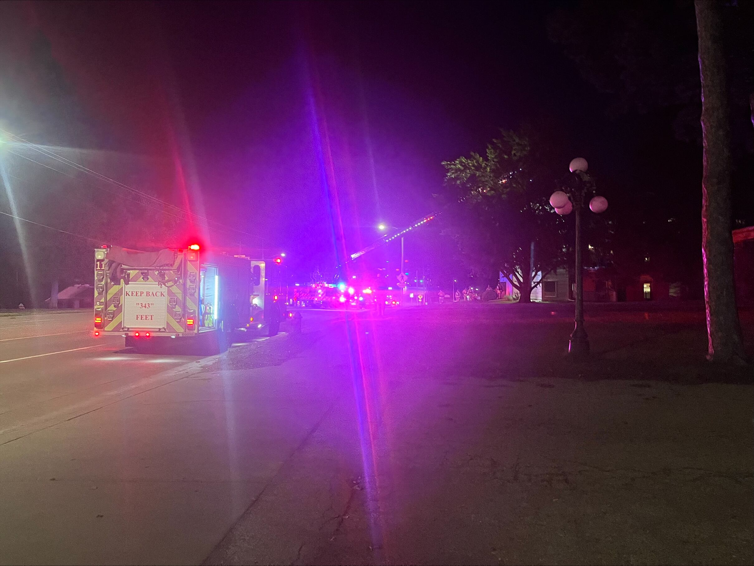 Crews respond to structure fire at 6th and Frazier Sunday