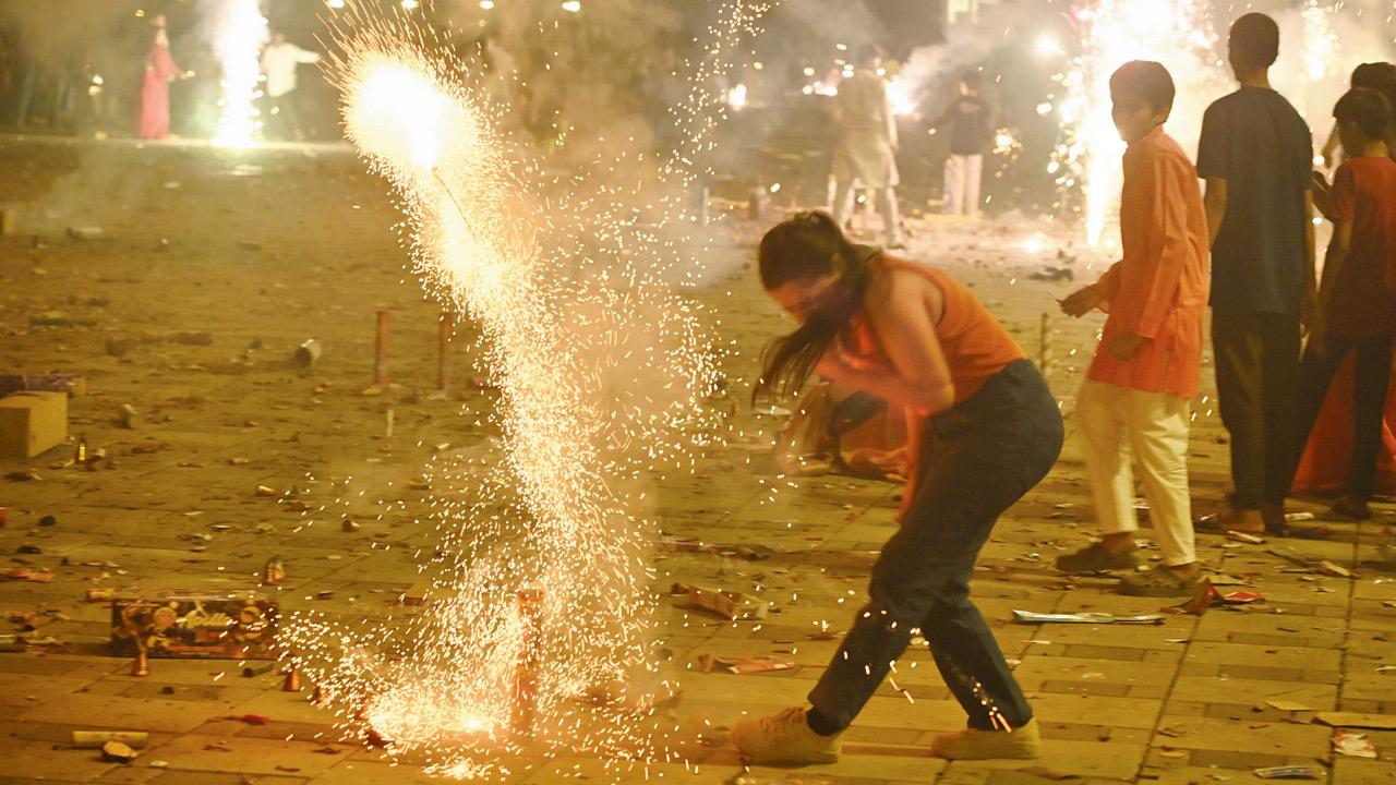 Mumbai: Believe it or not! Firecrackers have become less noisy