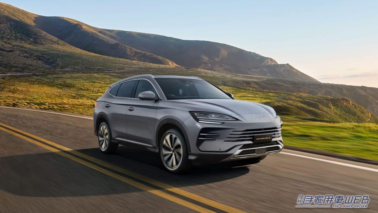 PHEVモデルの「BYD SEALION 6」をJMS2025で日本初公開！先行予約の受付もスタート