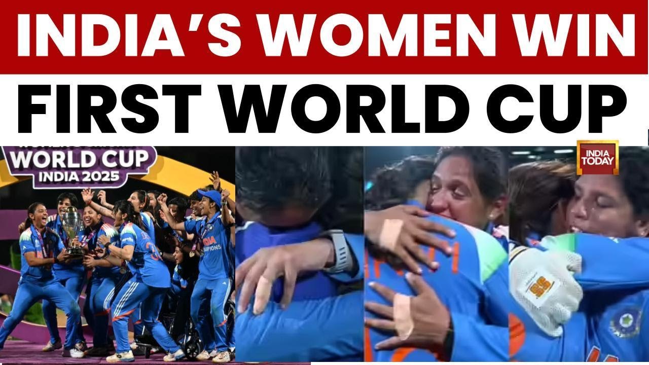 India's Women World Cup Win: Women In Blue Crowned World Champions For ...