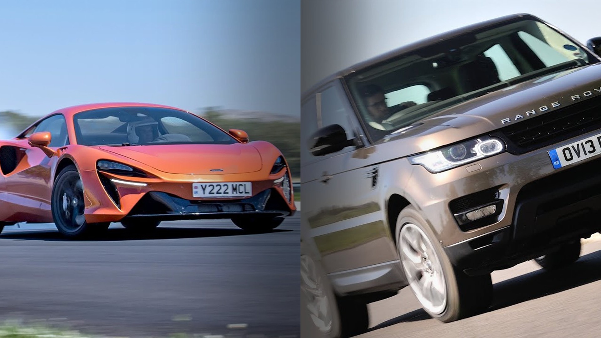 McLaren vs Range Rover, la precisión híbrida se une a la potencia de lujo