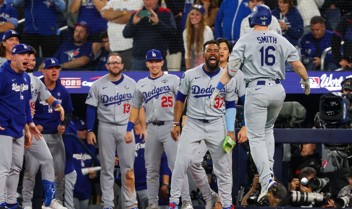 Sports Stars and Celebrities Celebrate Dodgers’ Dramatic Game 7 World ...