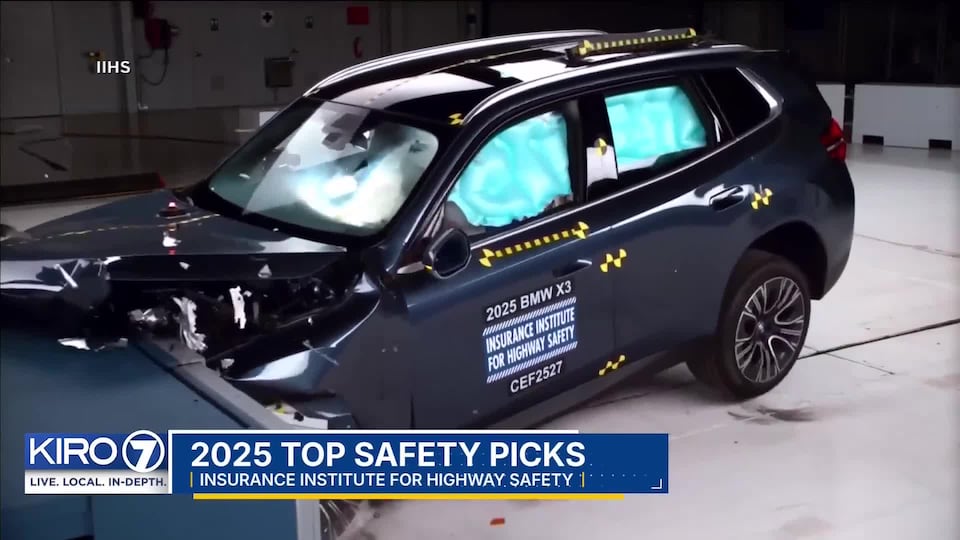 VIDEO: IIHS releases 2025 top safety picks