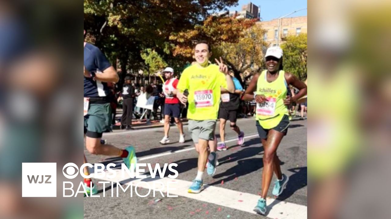 Baltimore woman who lost her sight finishes NYC Marathon