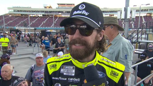 Kyle Larson outduels Denny Hamlin on overtime restart for second NASCAR ...