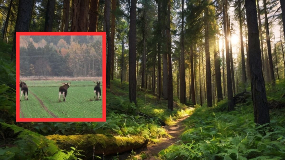 Lasy Państwowe opublikowały niezwykłe zdjęcie. "Jeden, dwa, trzy…"