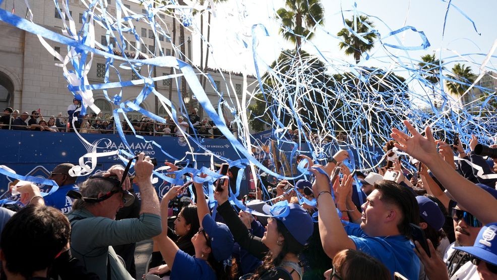 Catch the Dodgers' victory parade live as they celebrate back-to-back ...