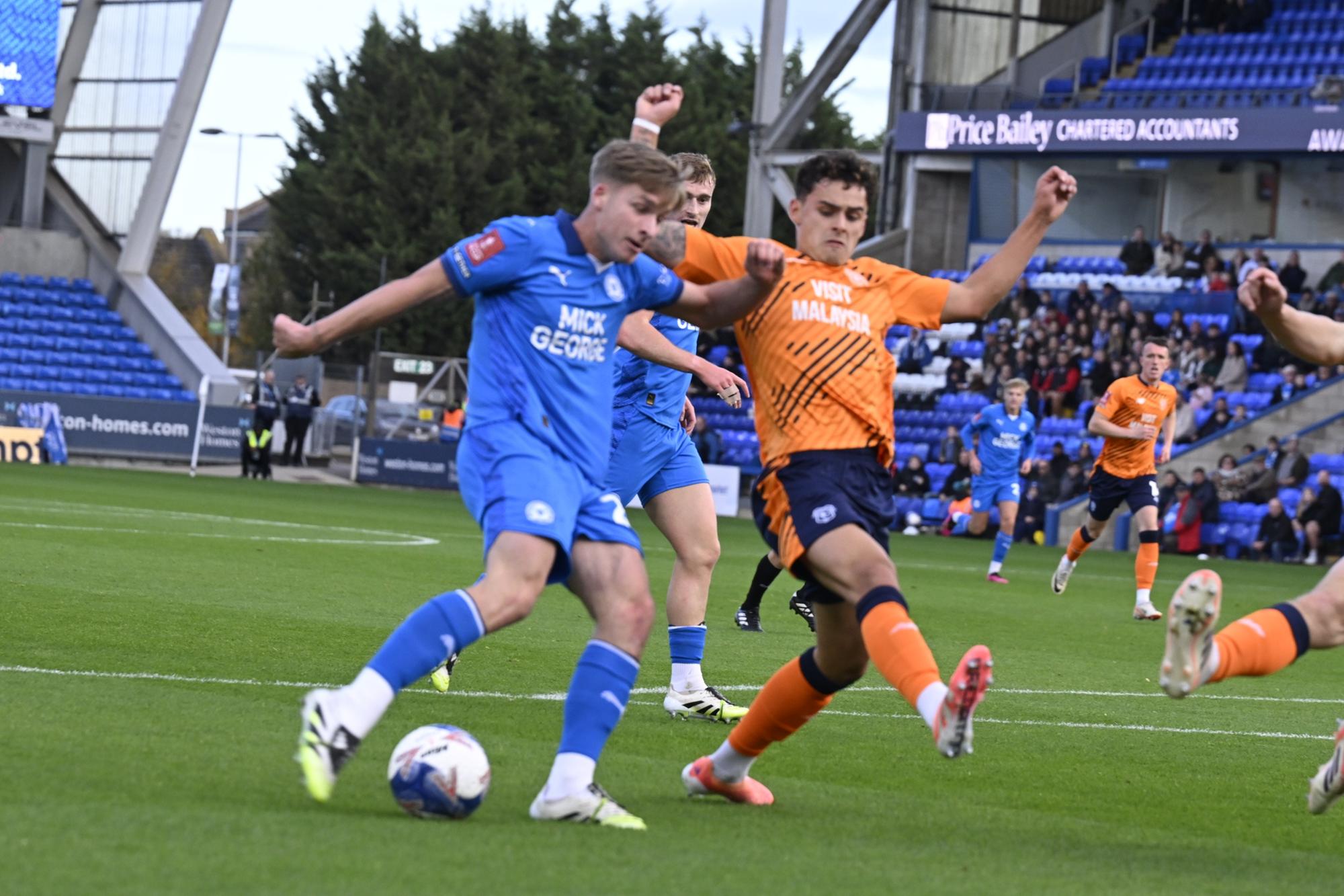 Peterborough United to host another League One side in the second round ...