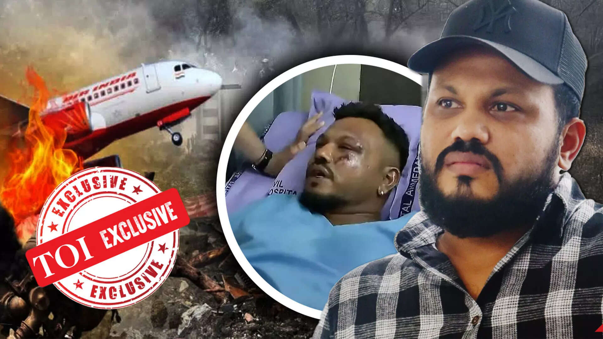 Walked Out Of Burning Jet, Now Stranded In UK: AI171 Crash Survivor ...