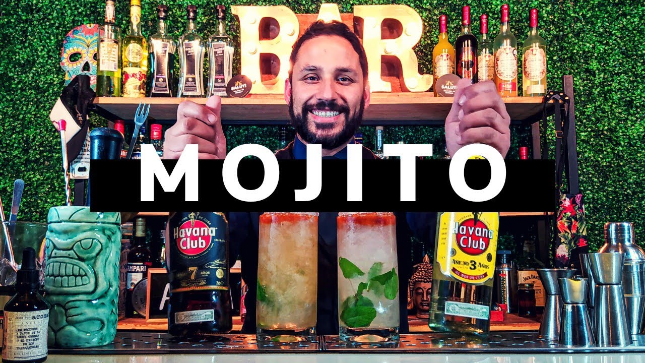Mojito Cubano y Golden Mojito | Tutorial de Bartender Paso a Paso