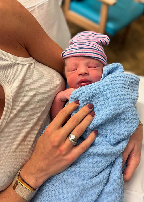 Jess Redden and Rob Kearney name new baby after his older brother who ...