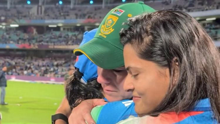 WATCH: Jemimah Rodrigues, Radha Yadav console South Africa all-rounder ...