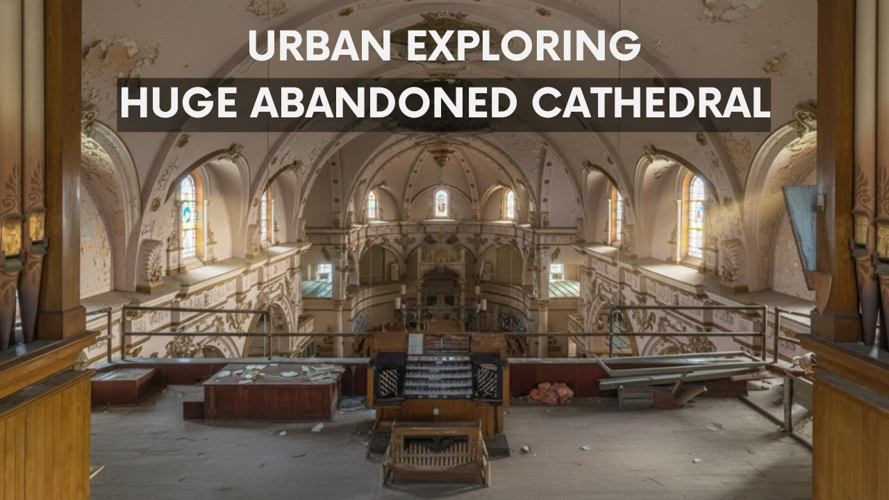 Urban Exploring: Huge Abandoned Cathedral & Church