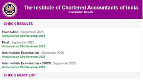 ICAI CA September 2025 Results Declared: Check Foundation, Intermediate ...