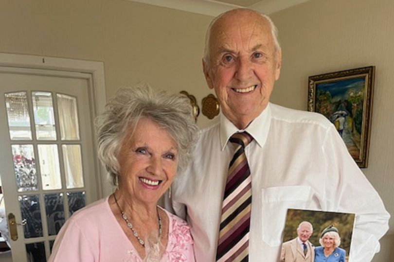 Wishaw couple celebrate 60 years of marriage in style