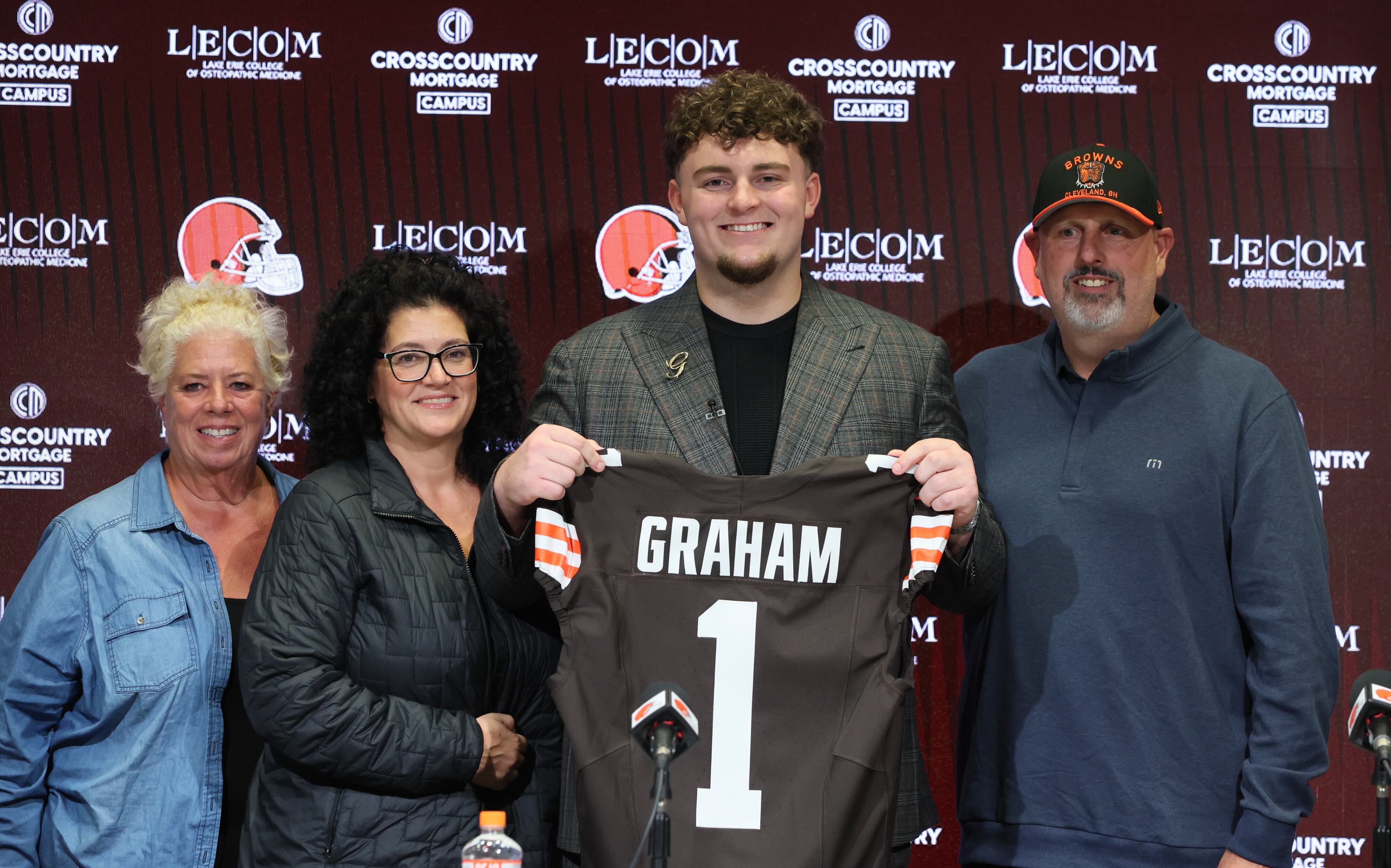 No garnish, no spotlight: How Browns rookie Mason Graham is the ...