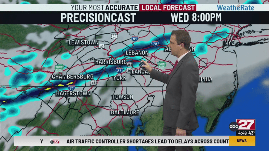 A week of clipper systems and breezy weather
