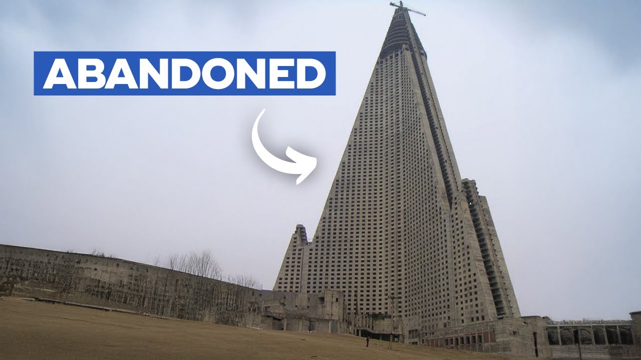 North Korea’s 750 million dollar pyramid hotel that sat empty for 30 years