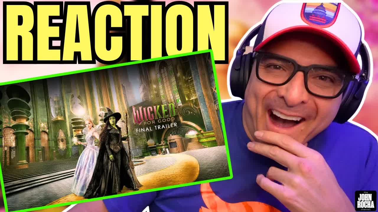 Wicked for good final trailer reaction | Universal Pictures