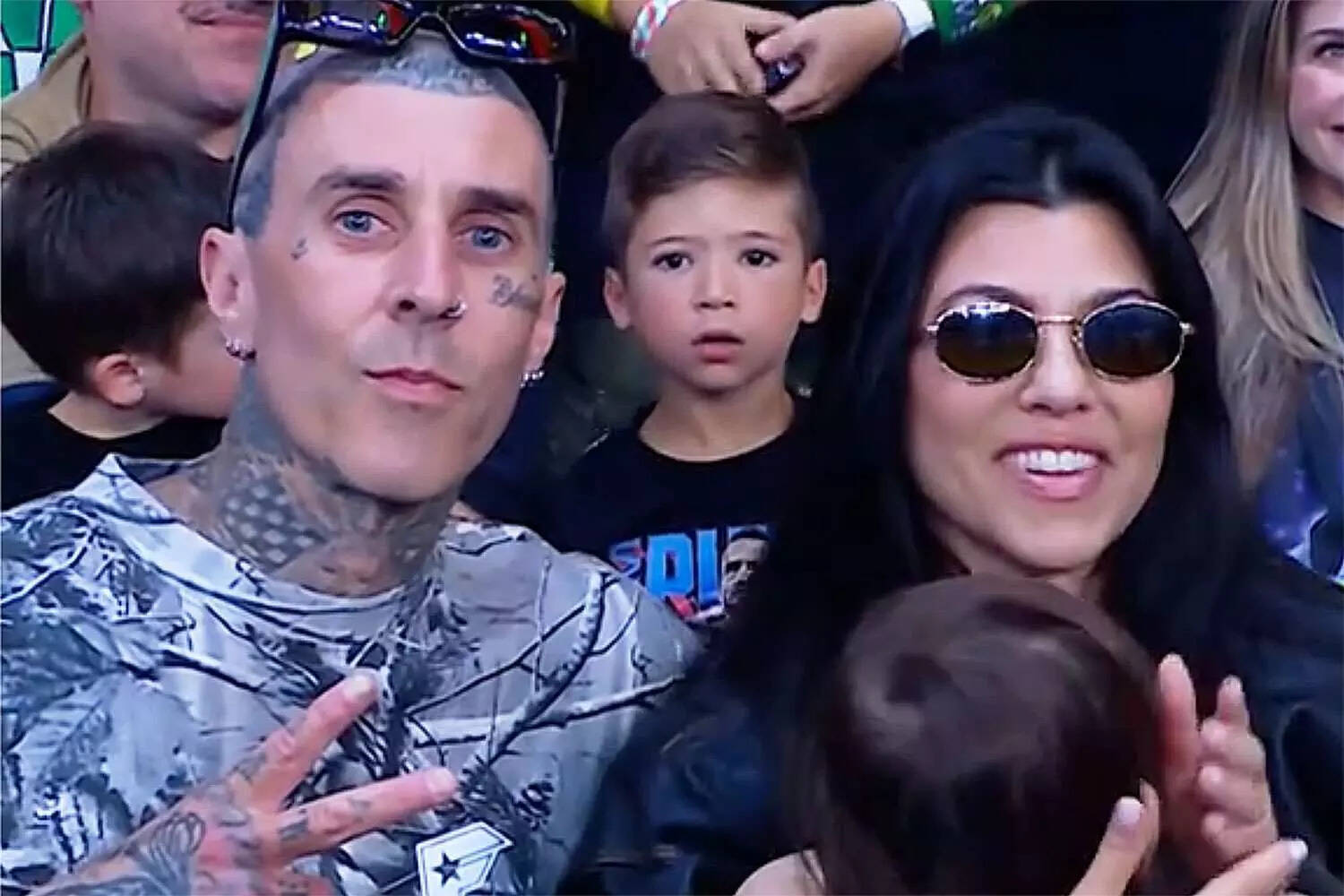 Kourtney Kardashian and Travis Barker celebrate son Rocky’s second ...