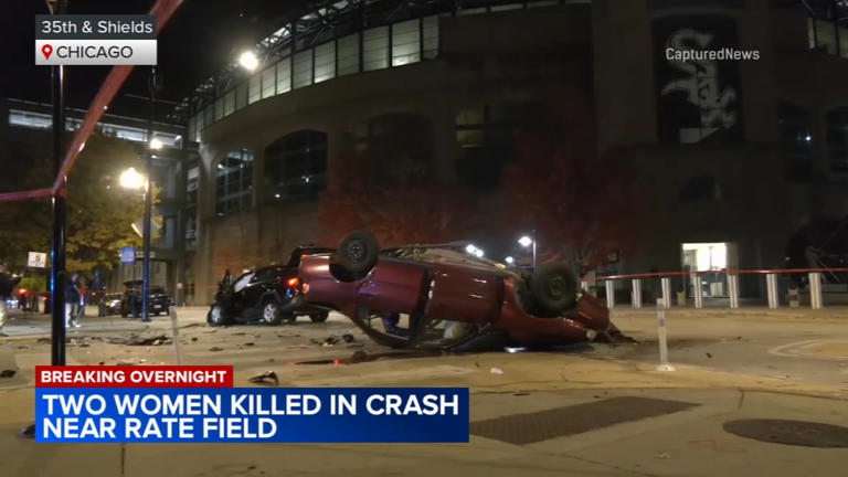 2 killed, 2 injured in crash near Rate Field, Chicago police say