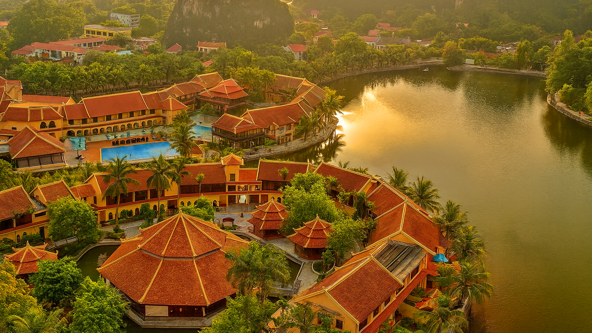 Can You Feel the Calm of Coc Lake from the Sky