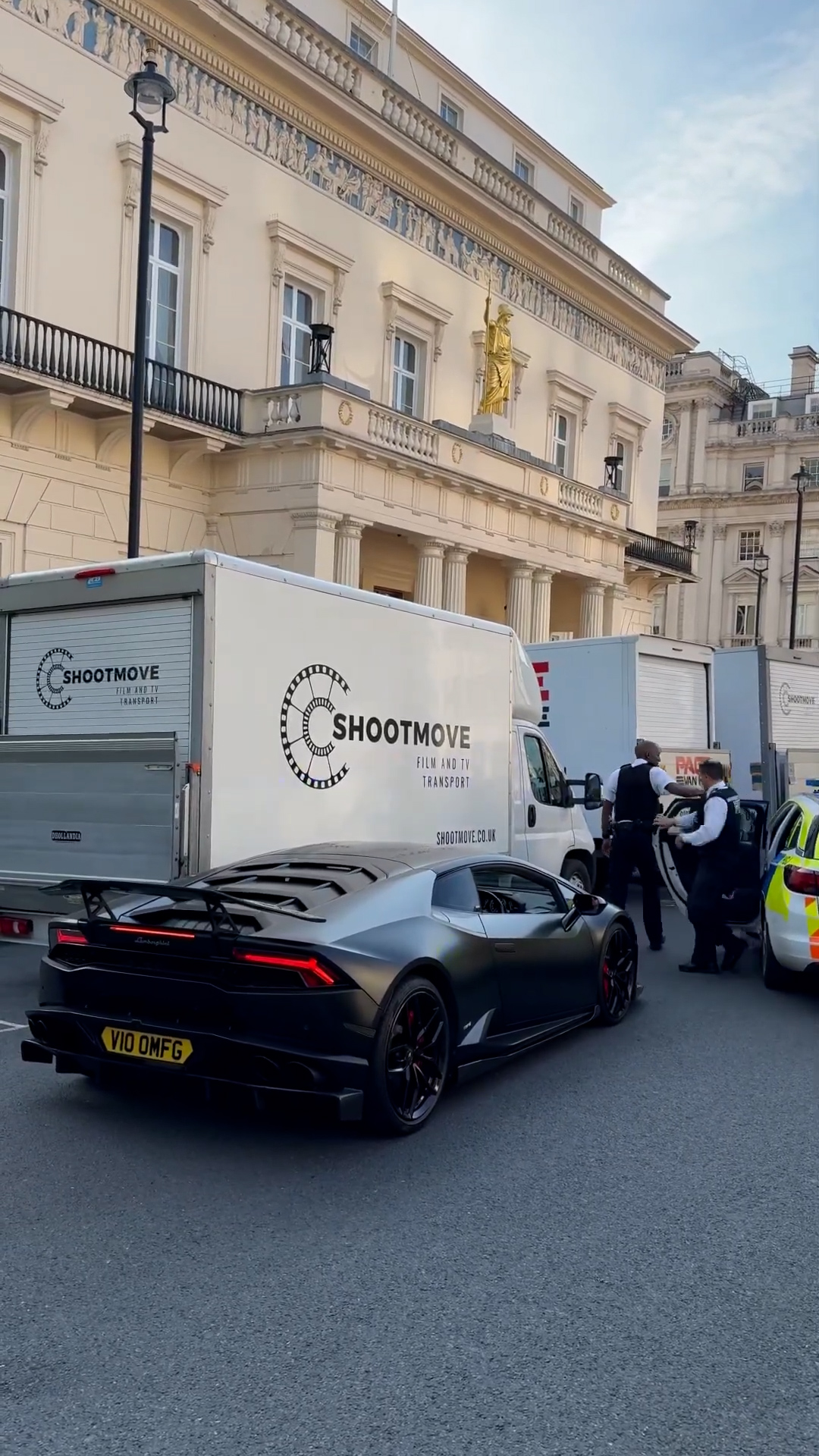 Lamborghini Huracan Pulled Over by Police