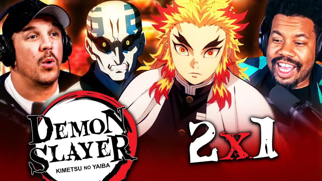 First time watching! Demon Slayer season 2 episode 1