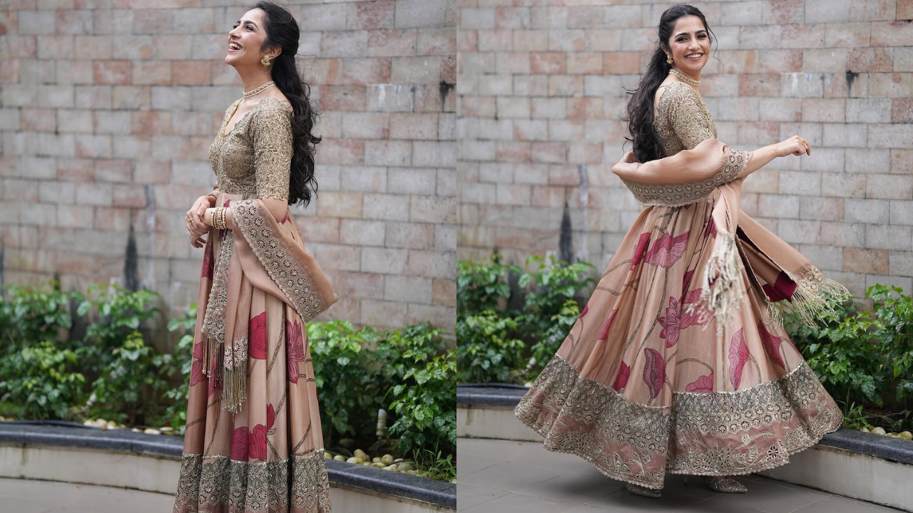 'Kantara' fame Rukmini Vasanth’s royal yet minimalist ethnic look is ...