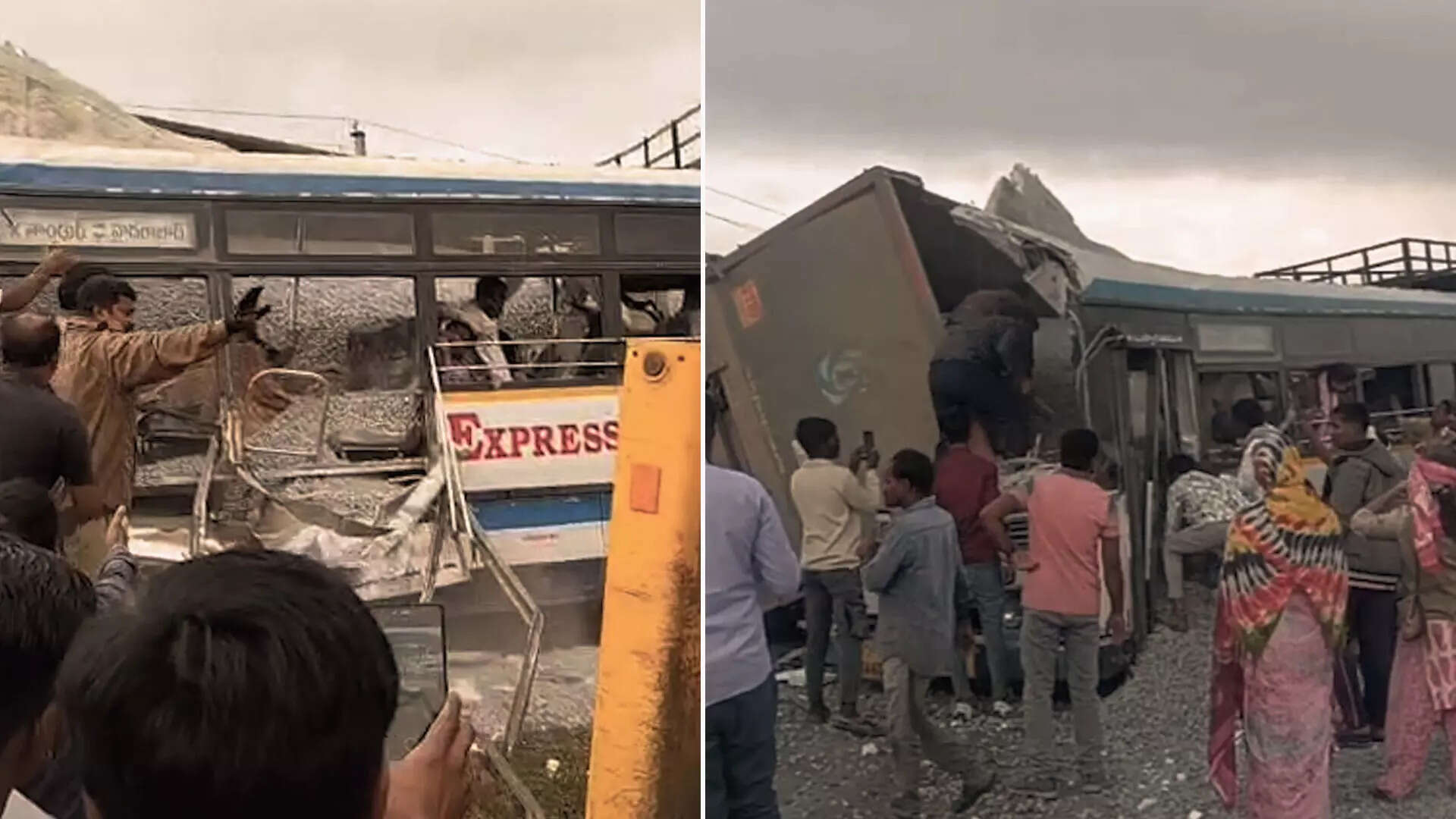 Deadly Collision on Hyderabad-Bijapur Road: 19 Killed After Truck Rams ...