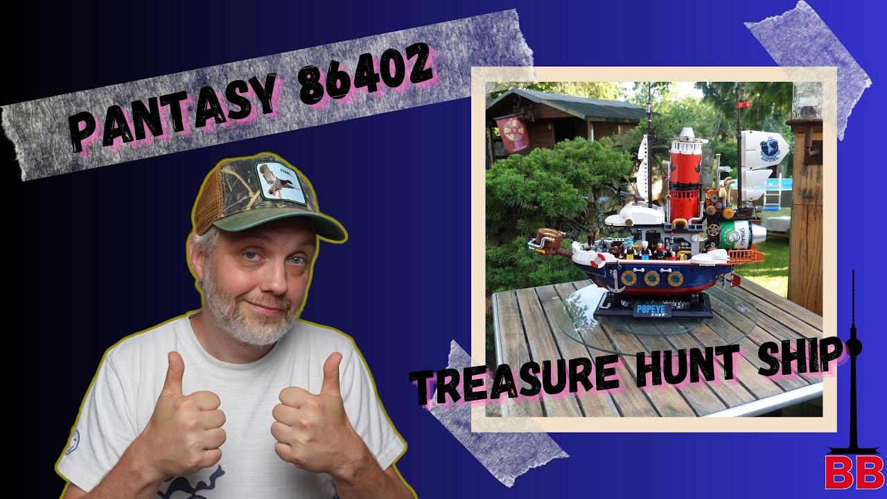 Jetzt endlich auch hier: Pantasy 86402 Popeye Treasure Hunt Steamship